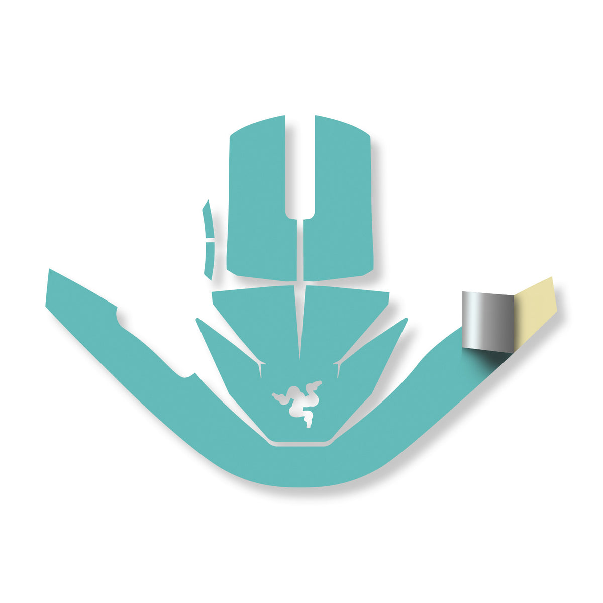 Solid Turquoise Skin For Razer Viper V3 Pro — MightySkins