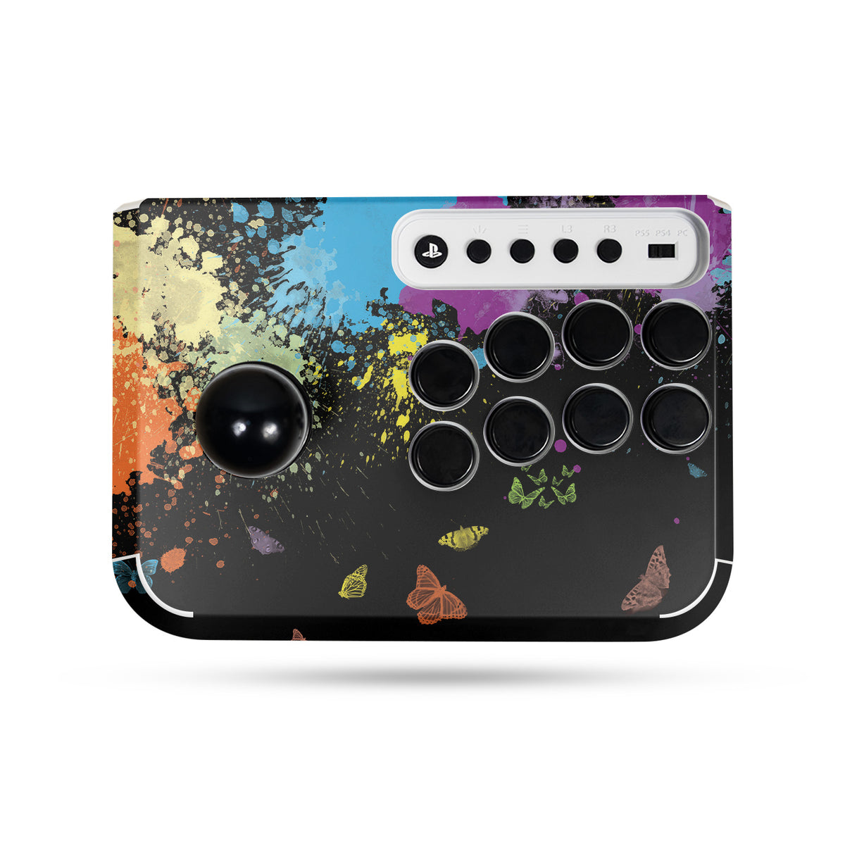 Splatter Skin For Hori Fighting Stick Mini (PS5, PS4, PC) — MightySkins
