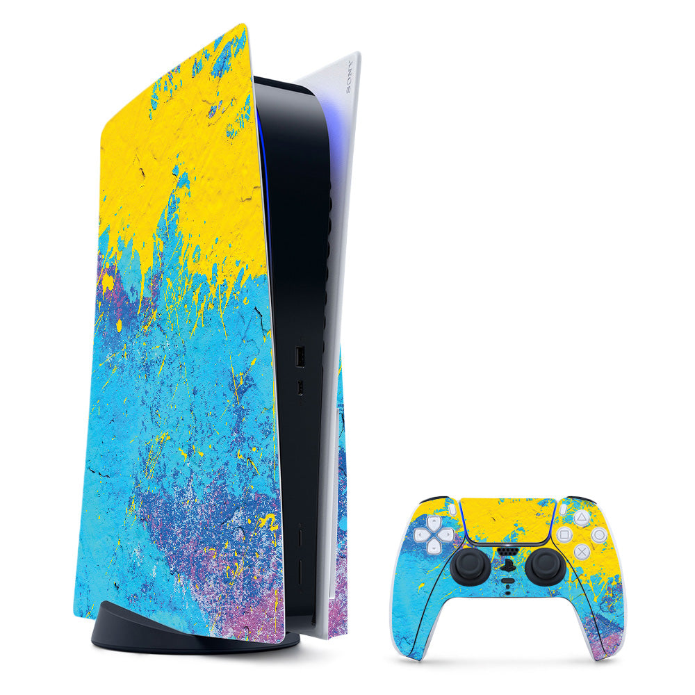 Splatter Wall Skin For PlayStation 5 Bundle — MightySkins