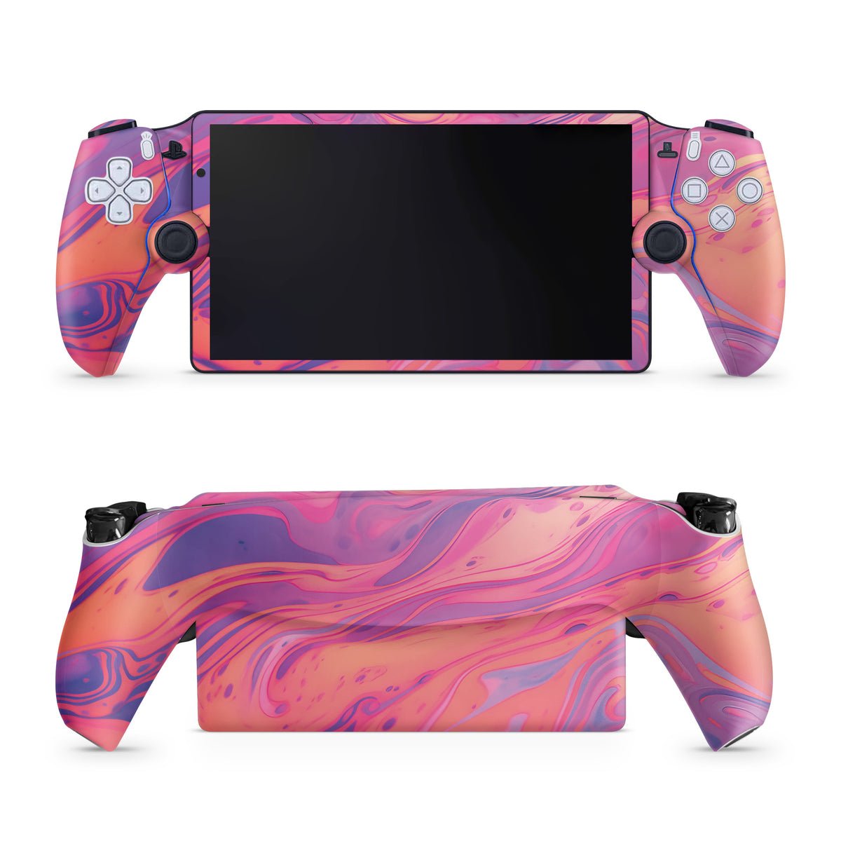 Sunset Flow Skin For PS5 Portal Remote Player — MightySkins