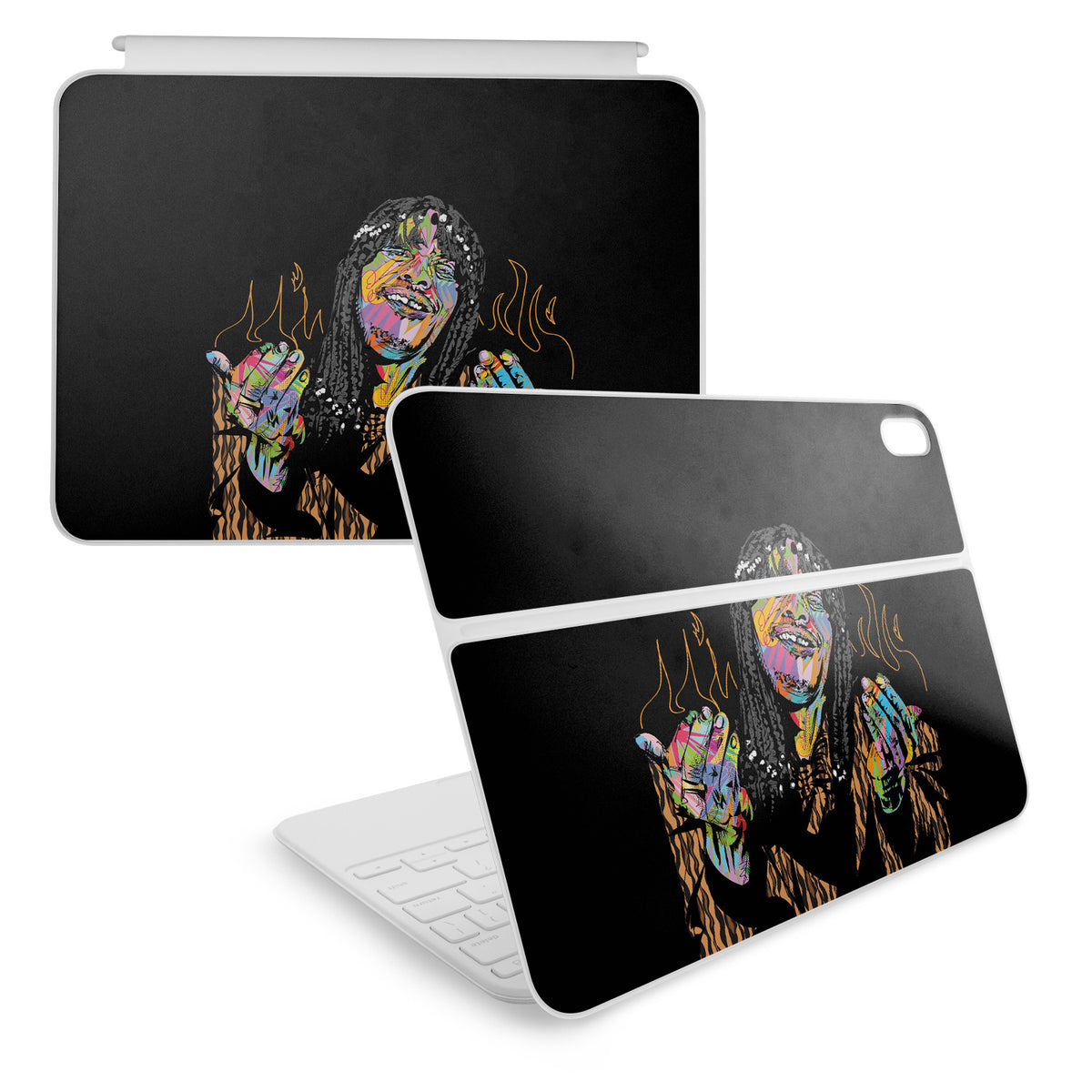 Super Freaky Parody Skin For Apple Magic Keyboard Folio for iPad 10th ...