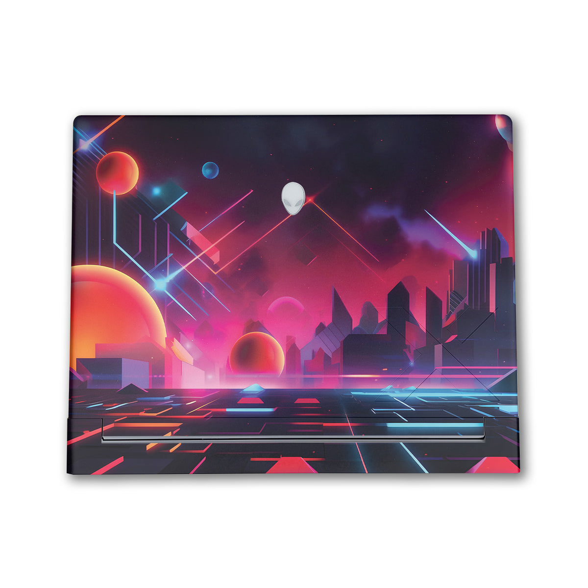 Synthwave Planets Skin For Alienware X16 R2 (2024) — MightySkins