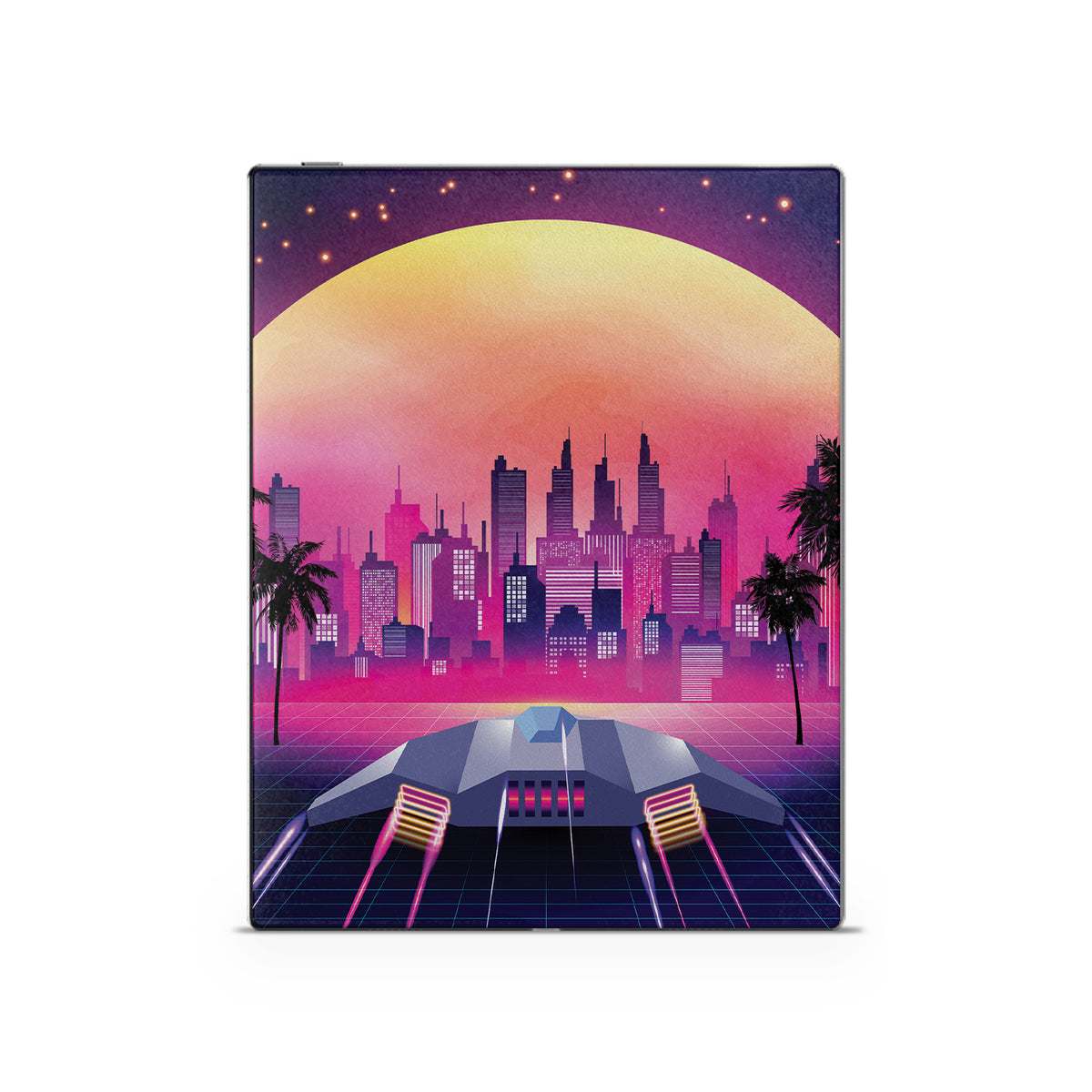 Synthwave Starship Skin For BOOX Go 10.3 (2024) — MightySkins
