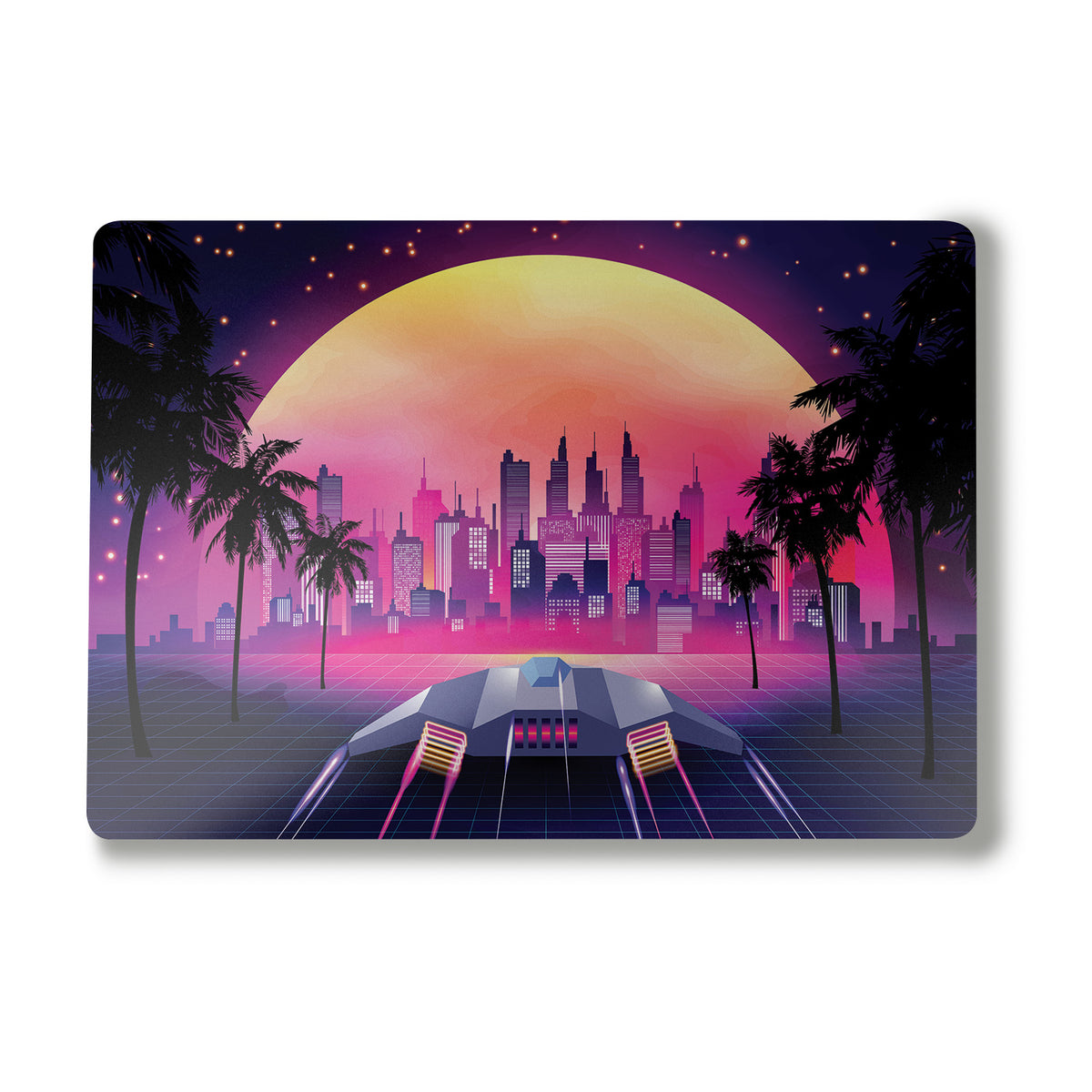 Synthwave Starship Skin For Surface Laptop 7 13.8" (2024) — MightySkins