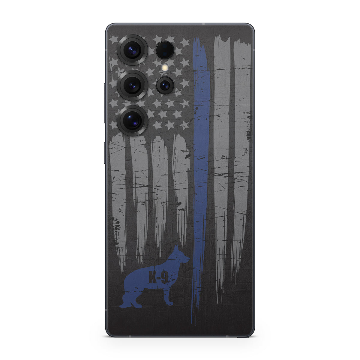 Thin Blue Line K9 Skin For Samsung Galaxy S25 Ultra — MightySkins