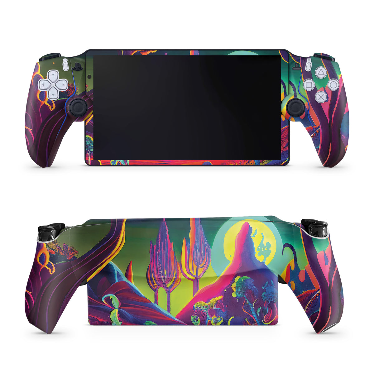 Trippy Planet Skin For PS5 Portal Remote Player — MightySkins