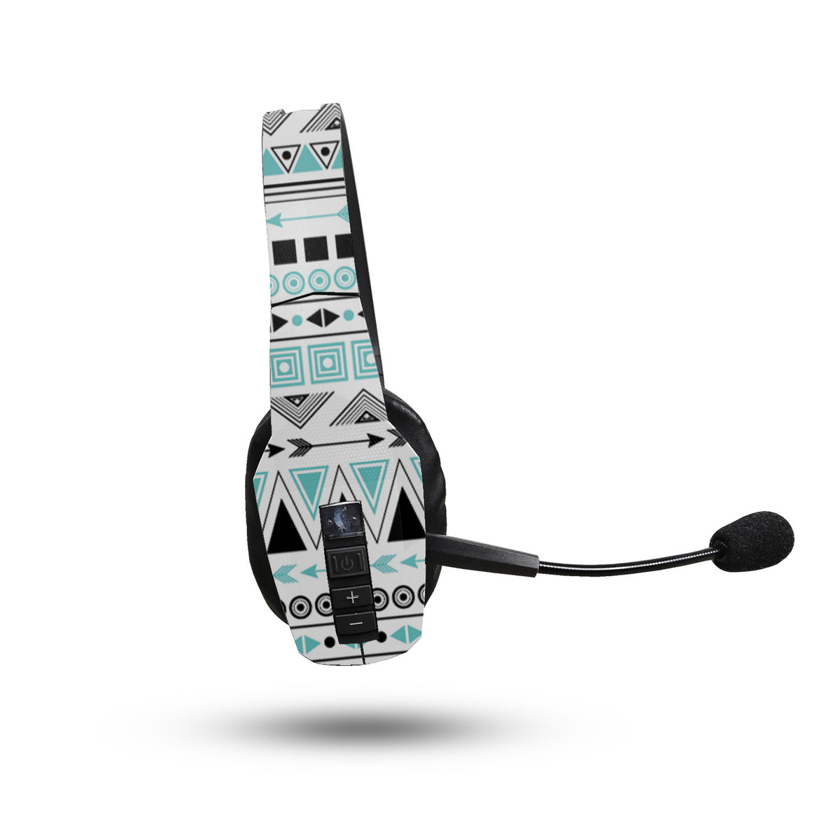 Turquoise Tribal Skin For BlueParrott B450-XT Bluetooth Headset ...