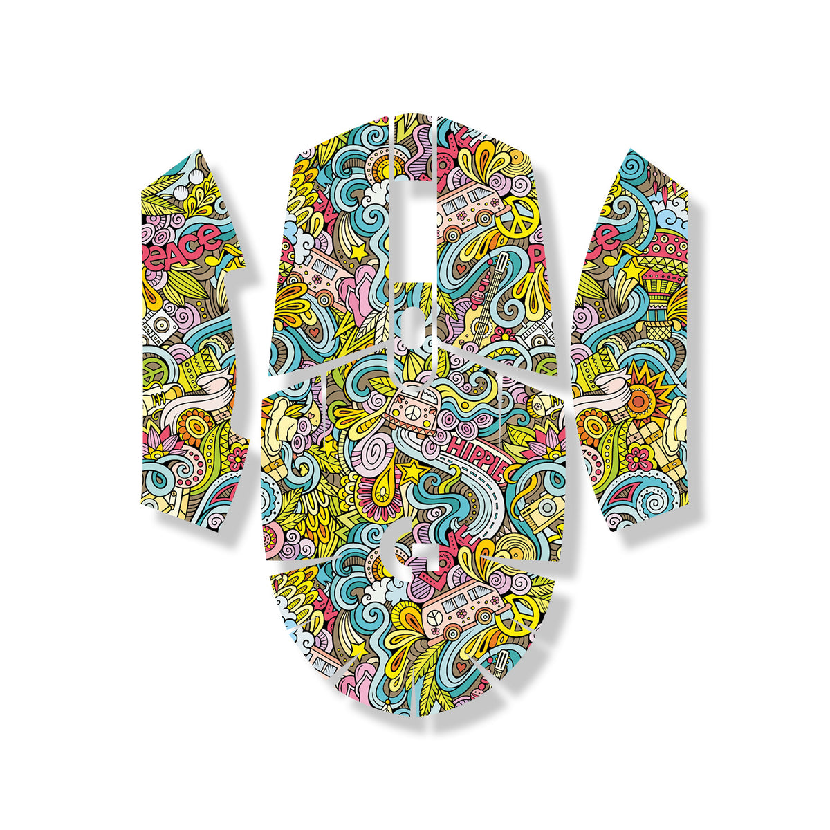 Ultra Hippie Skin For Logitech G305 LIGHTSPEED — MightySkins