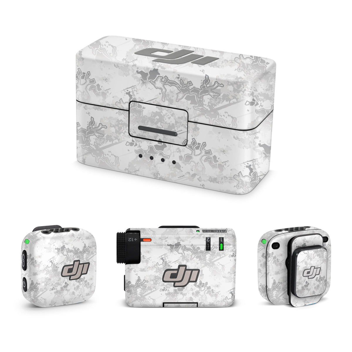 Viper Snow Skin For DJI Mic Mini (2024) — MightySkins