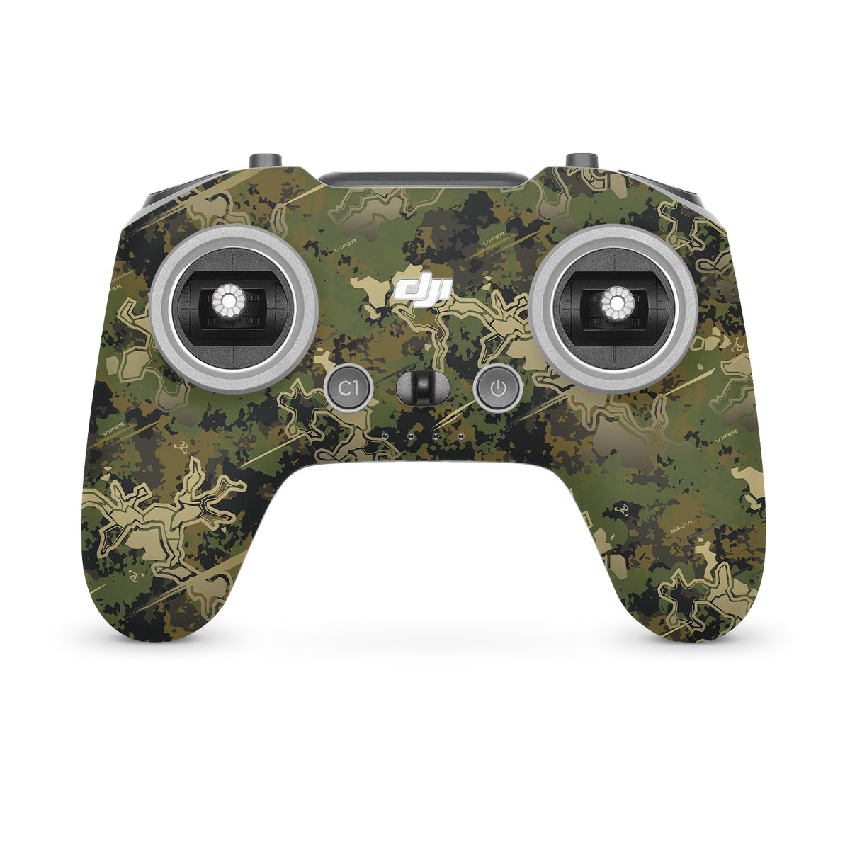 Viper Woodland Skin For DJI FPV Remote Controller 3 — MightySkins