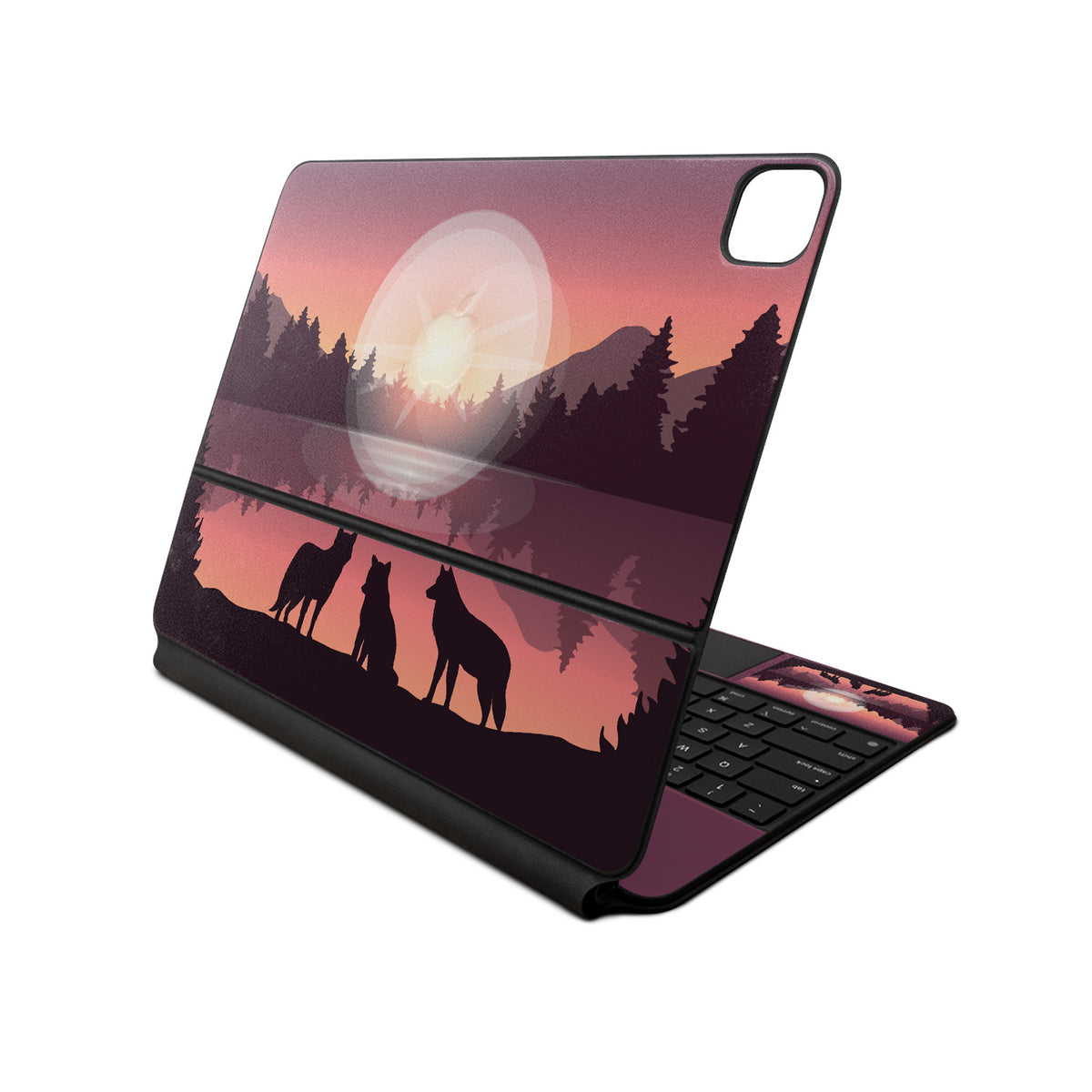 Wolf Silhouette Skin For Apple Magic Keyboard for iPad Air 13-inch (M2 ...