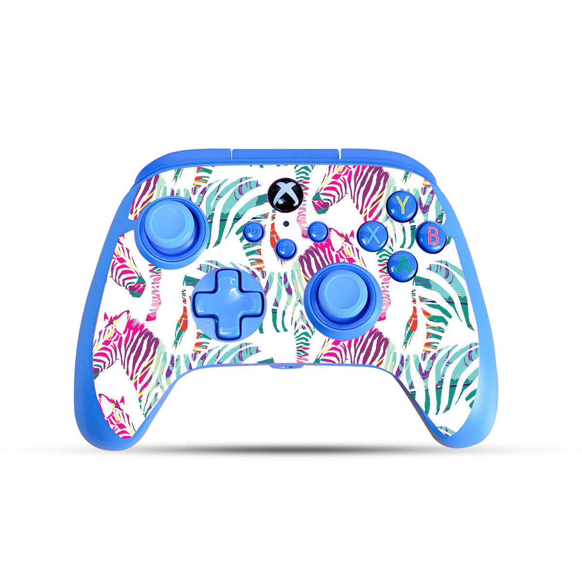Zebra Mosaic Skin For PowerA Xbox Series X|S Enhanced Wired Controller ...