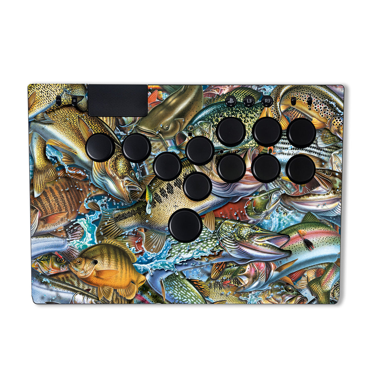 Action Fish Puzzle Skin For Razer Kitsune — MightySkins