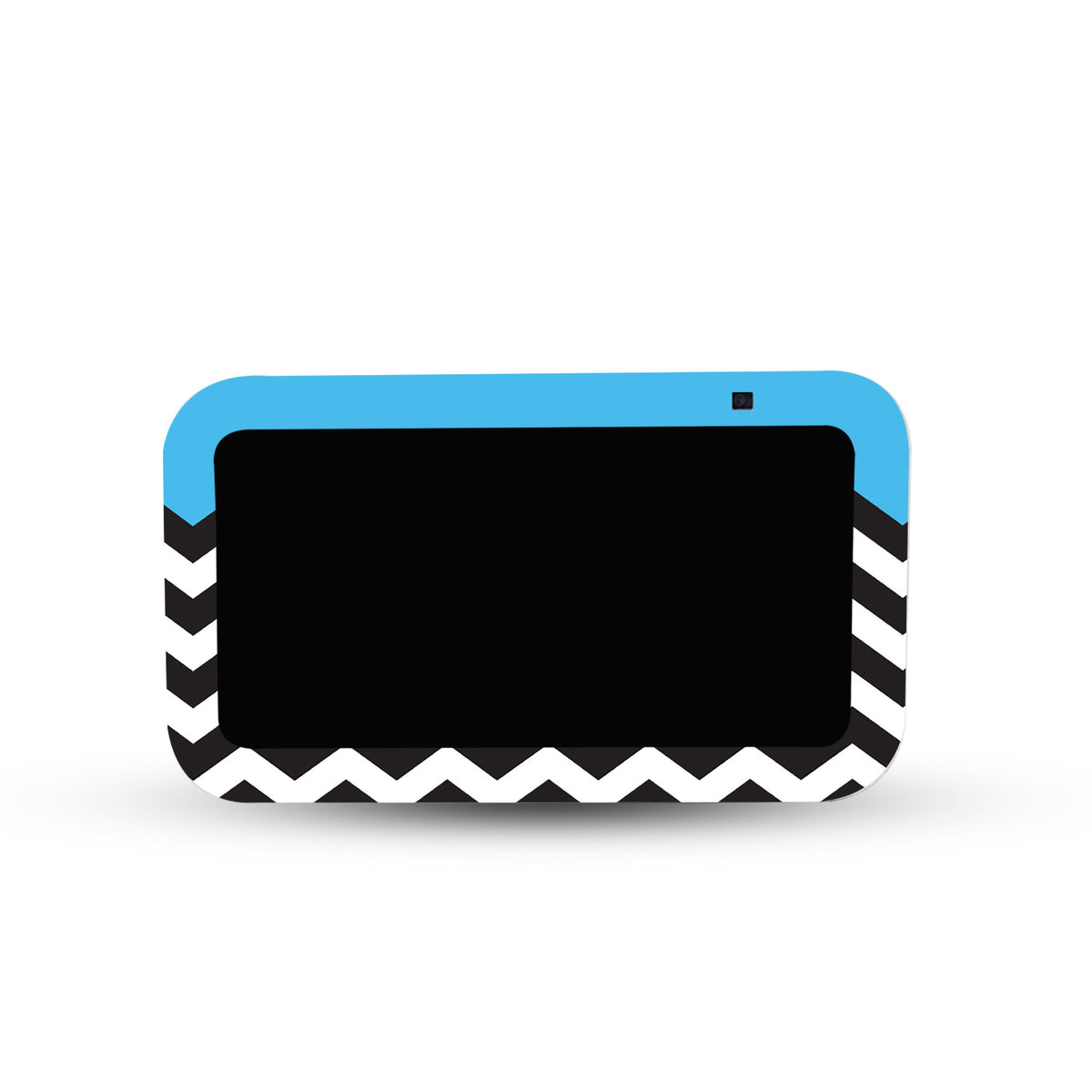 Baby Blue Chevron Skin For Amazon Echo Show 5 (Gen 3) — MightySkins