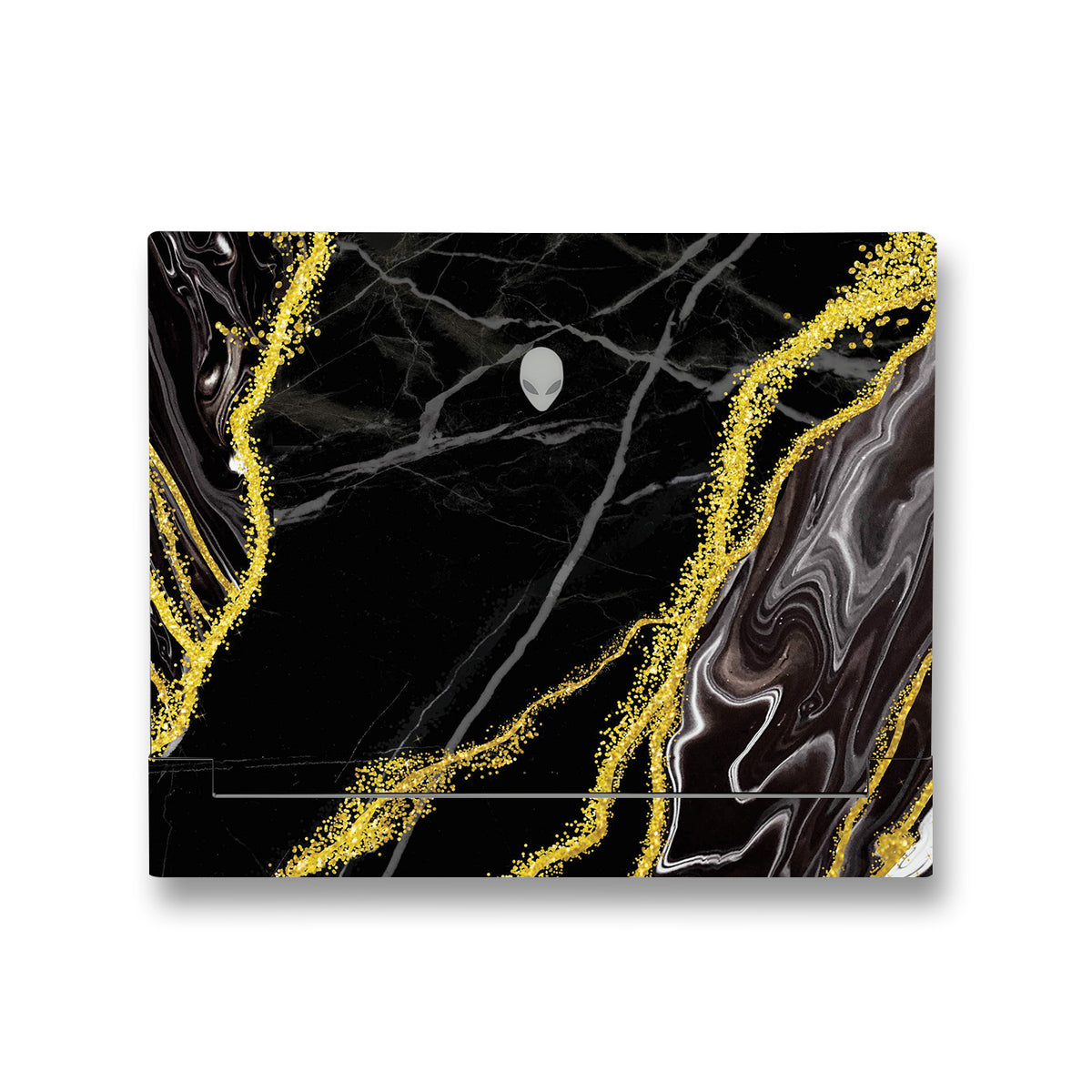 Black Marble Glitter Skin For Alienware X14 R2 (2023) — MightySkins