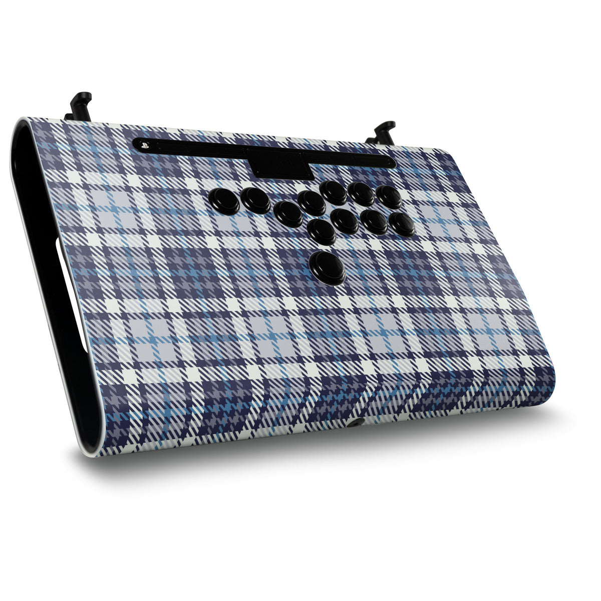 Blue Plaid Skin For Victrix Pro FS-12 — MightySkins