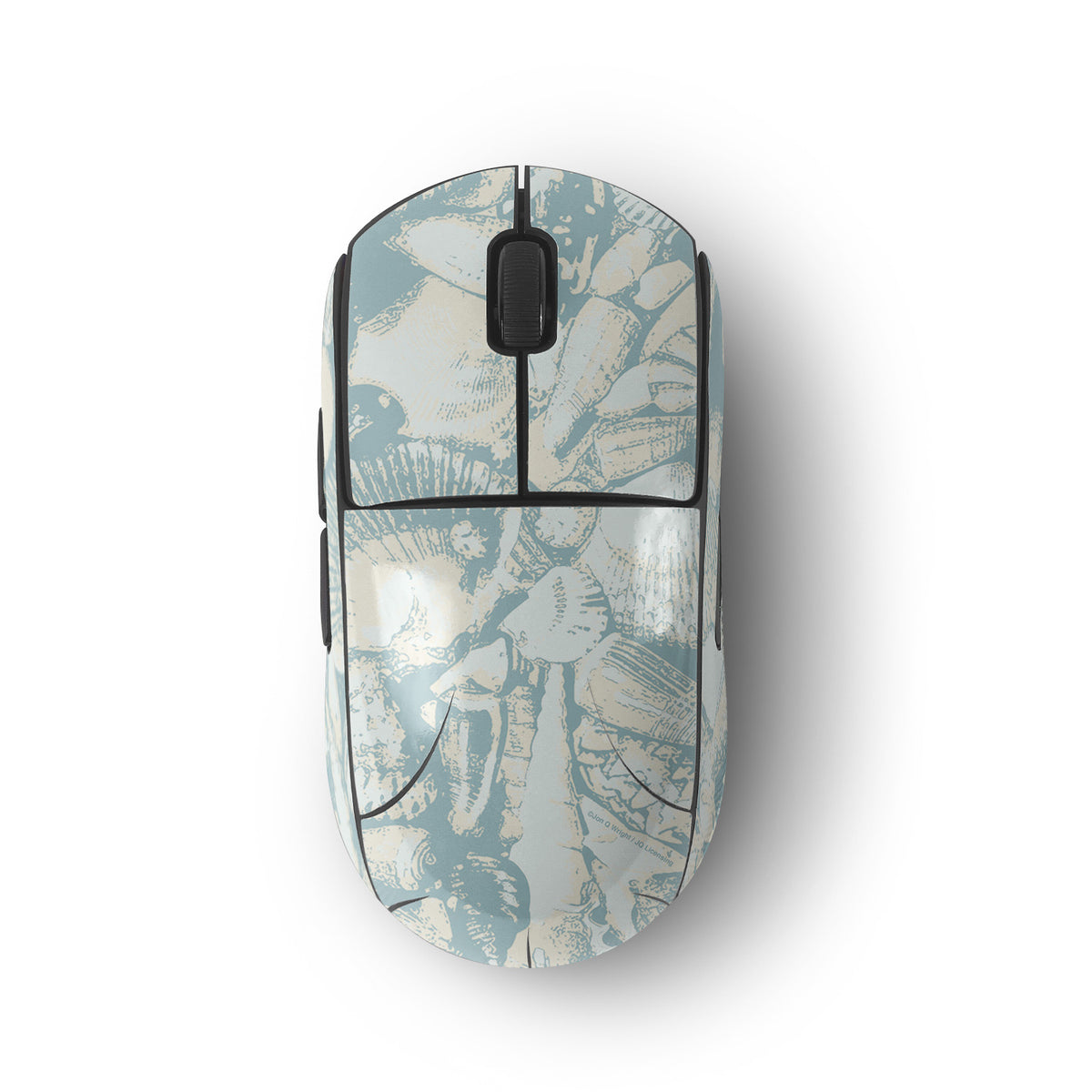 Blue Seashells Skin For Logitech G Pro Wireless Gaming Mouse — MightySkins