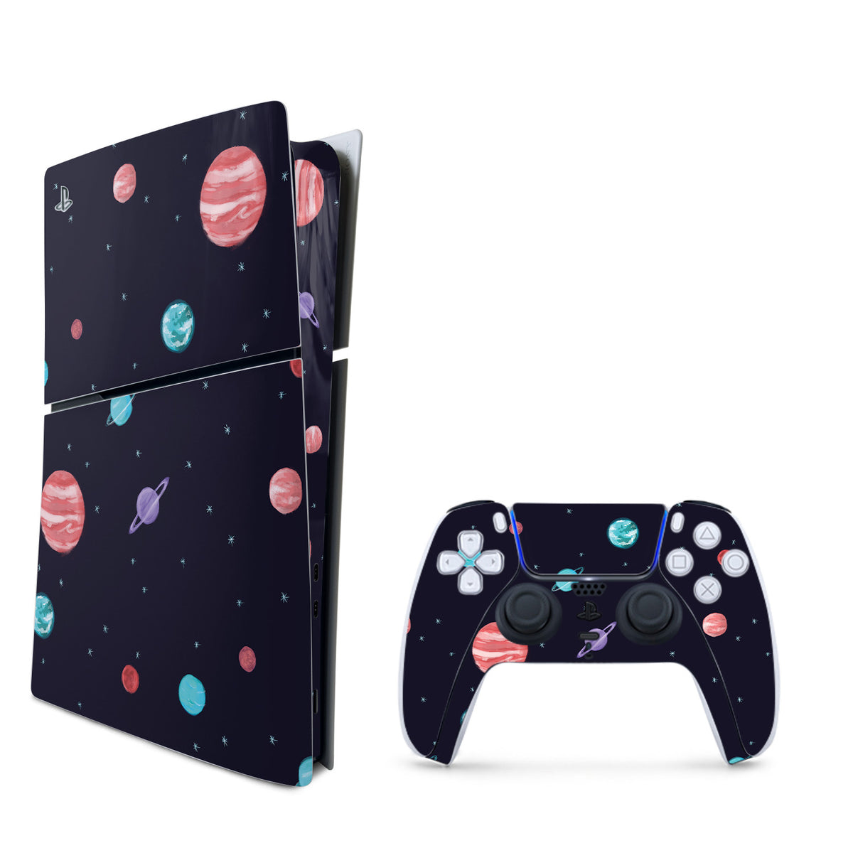 Bright Night Sky Skin For Sony Playstation 5 Slim — MightySkins