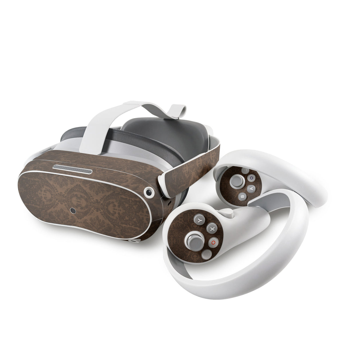 Brown Linen Skin For Pico 4 Enterprise — MightySkins