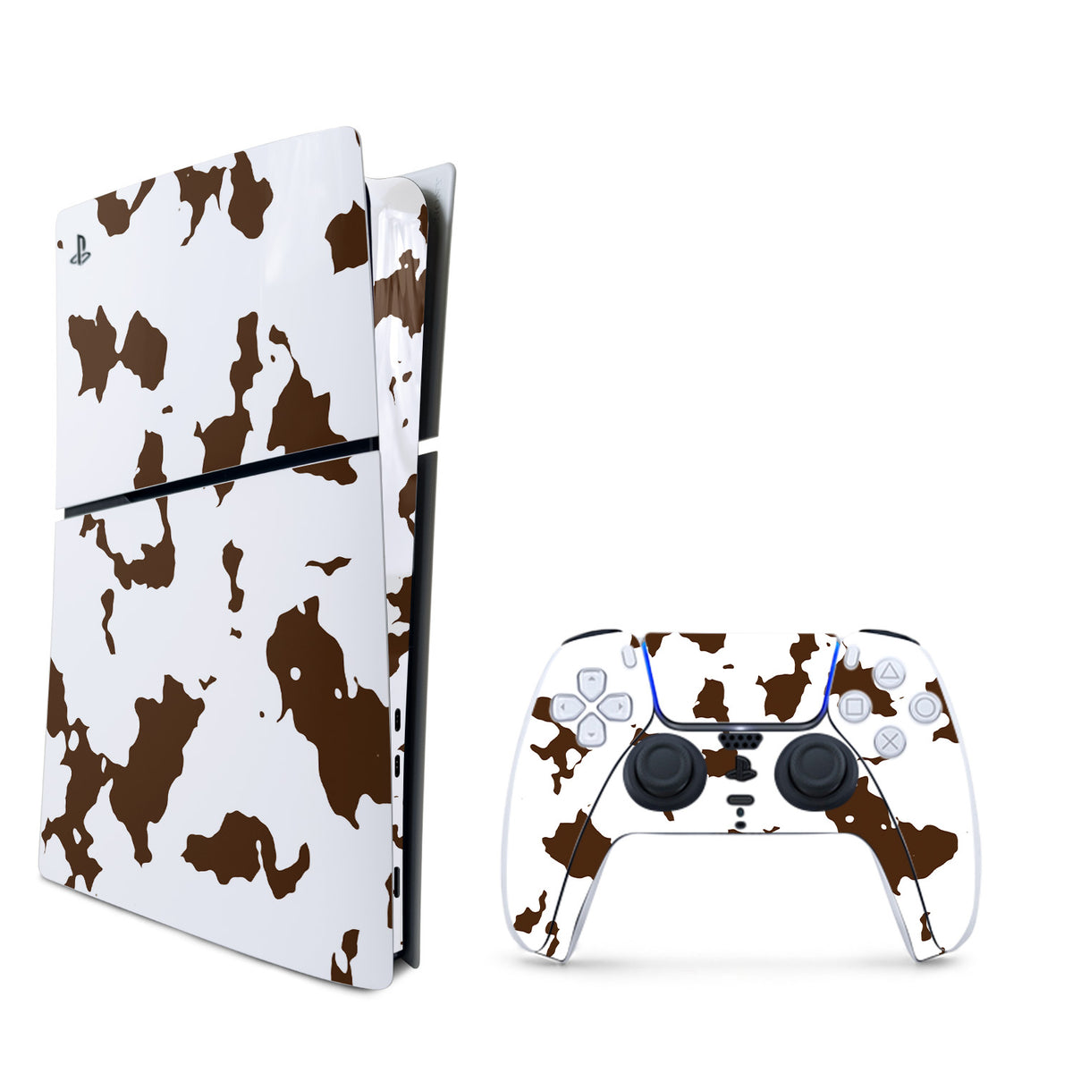 Brown Cow Skin For Sony Playstation 5 Slim — MightySkins