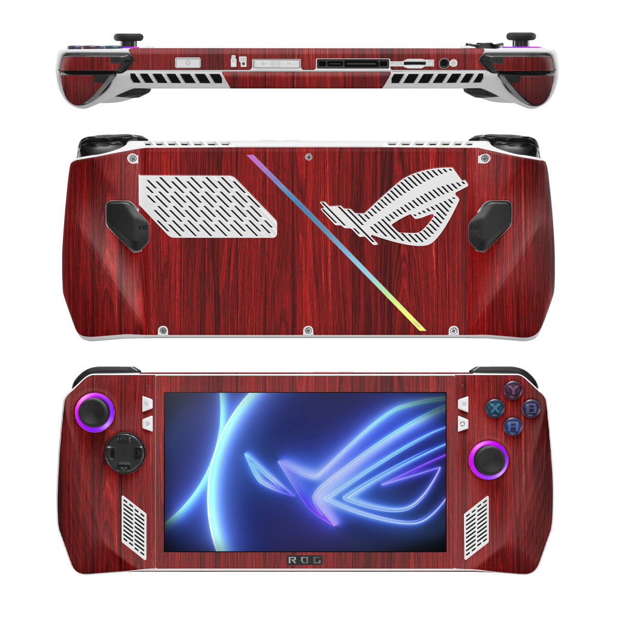 Cherry Grain Skin For Asus ROG Ally — MightySkins