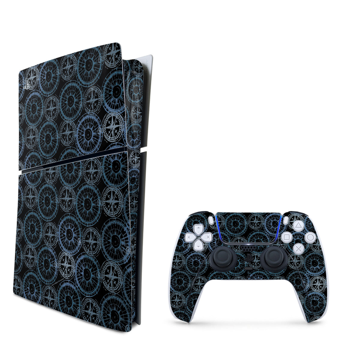 Compass Tile Skin For Sony Playstation 5 Slim — MightySkins
