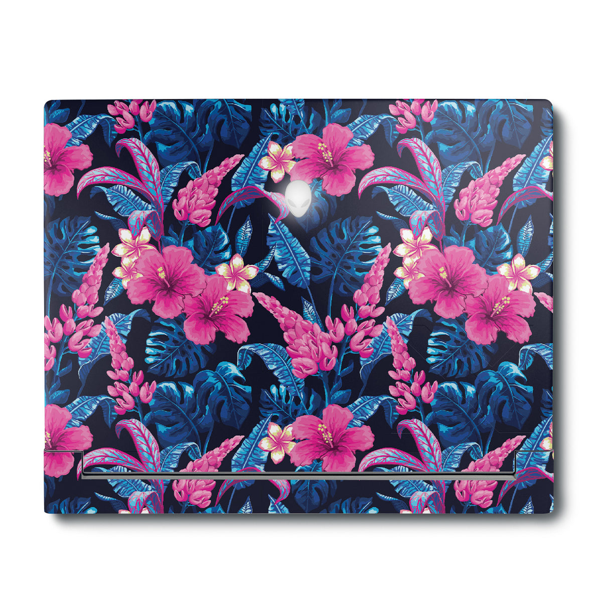 Contrast Hibiscus Skin For Alienware X16 R1 (2023) — MightySkins