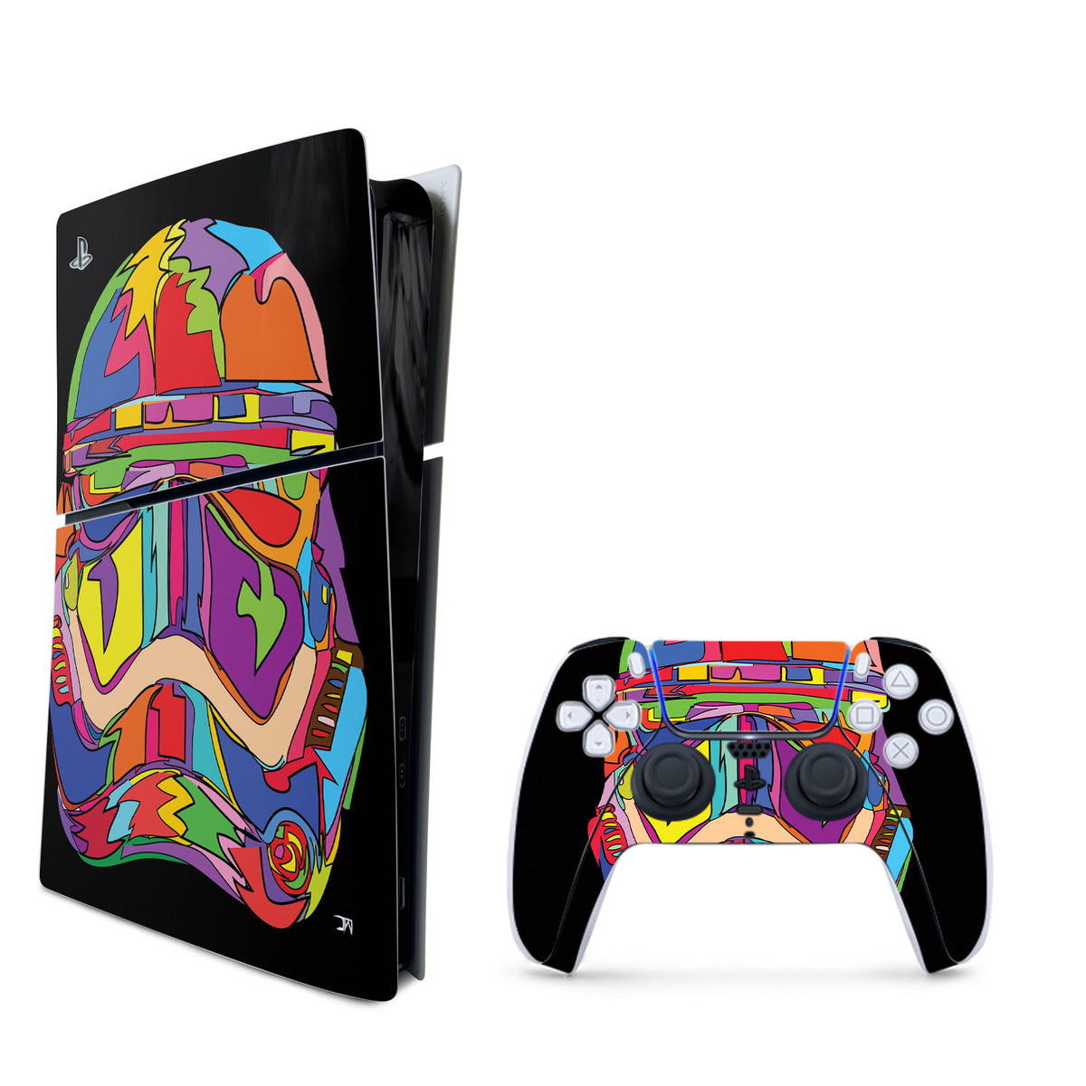 Galactic Soldier Skin For Sony Playstation 5 Slim — MightySkins