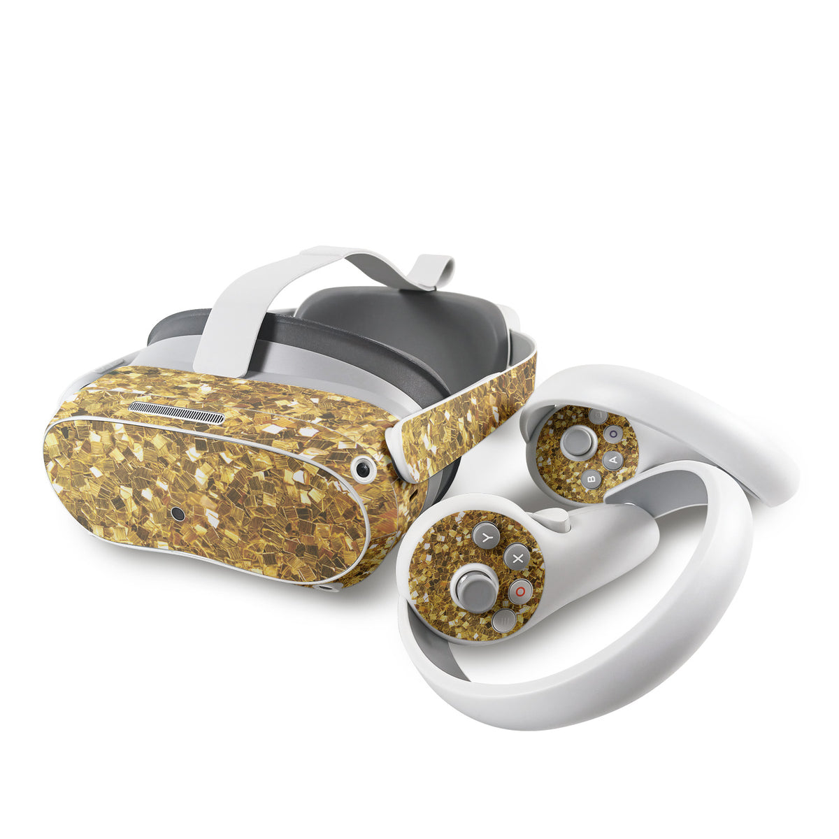 Gold Chips Skin For Pico 4 Enterprise — MightySkins