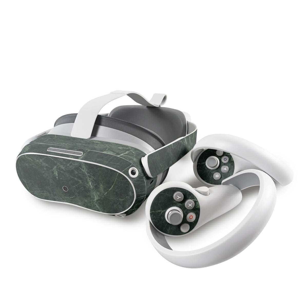 Green Marble Skin For Pico 4 Enterprise — MightySkins