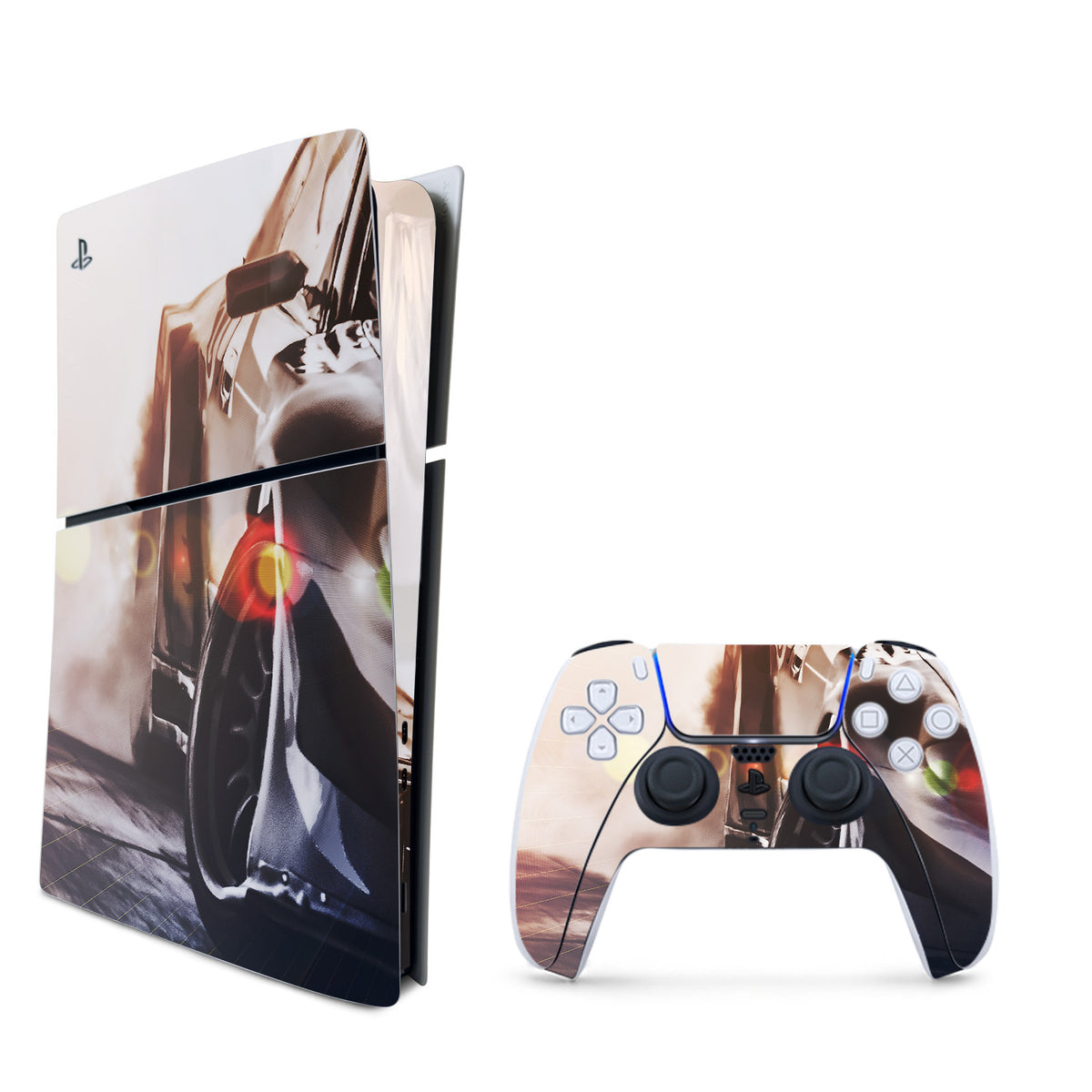 Headlight Flare Skin For Sony Playstation 5 Slim — MightySkins