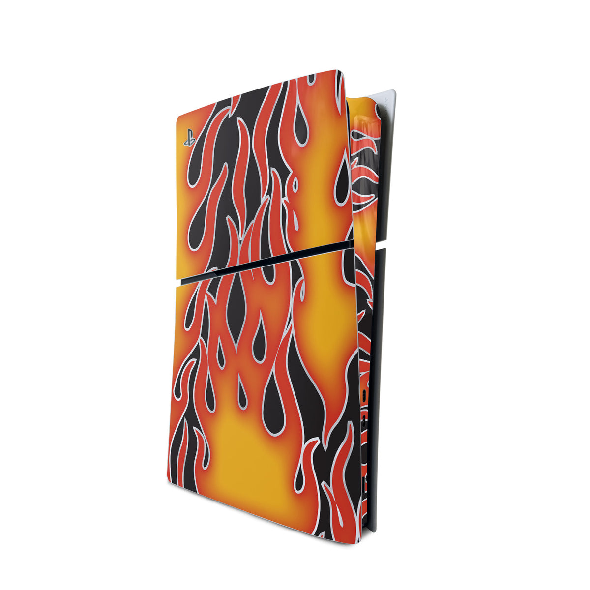 Hot Flames Skin For Sony Playstation 5 Slim — MightySkins