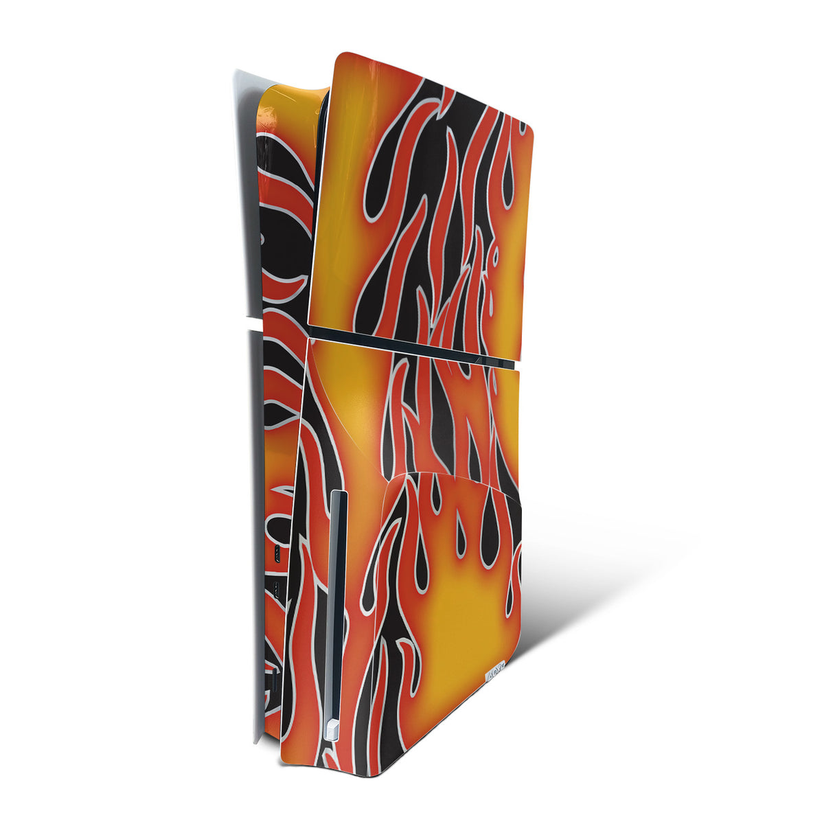 Hot Flames Skin For Sony Playstation 5 Slim — MightySkins