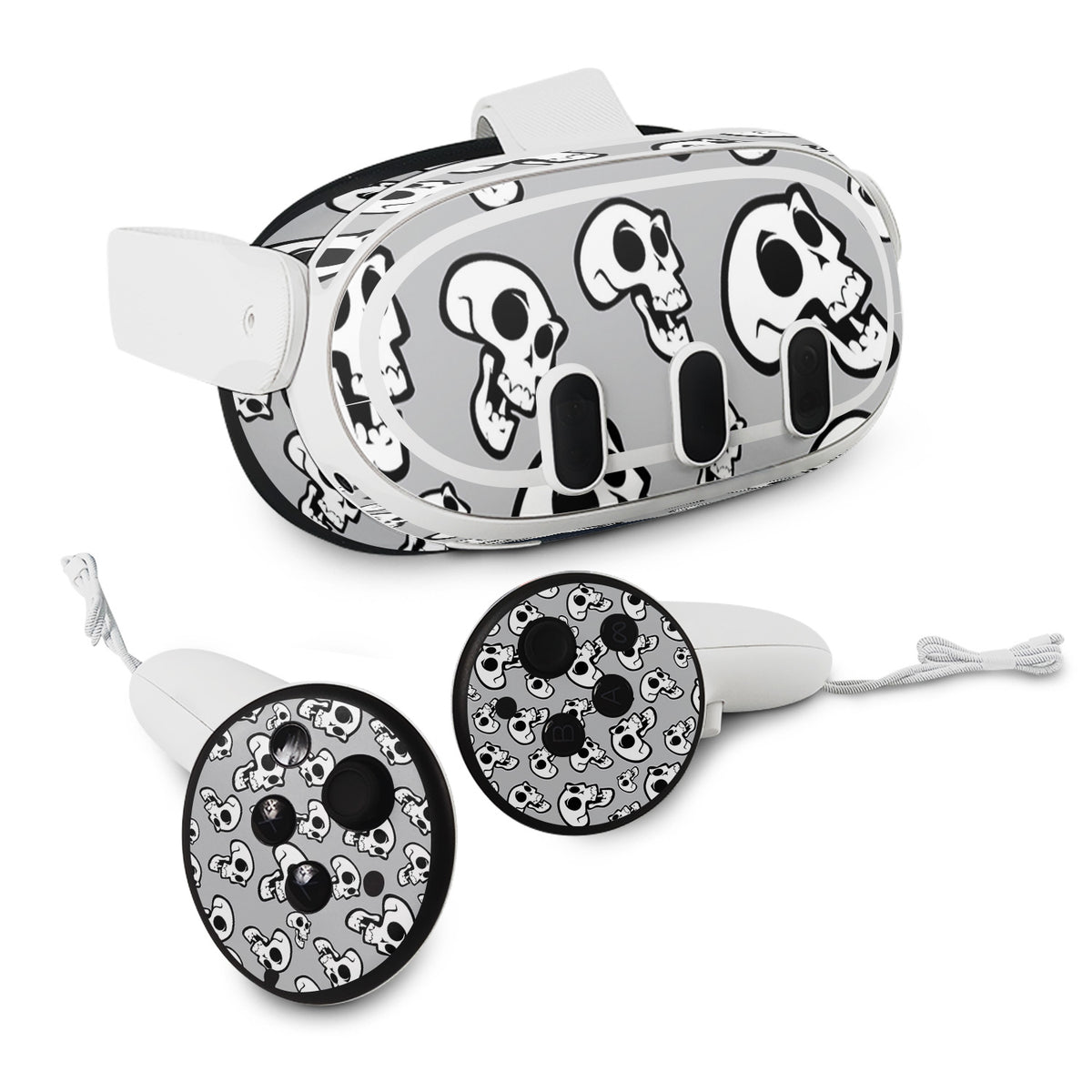 Laughing Skulls Skin For Meta Quest 3 — MightySkins