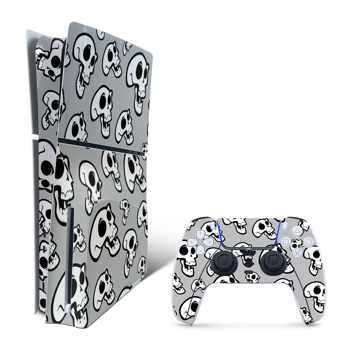 Laughing Skulls Skin For Sony Playstation 5 Slim Bundle — MightySkins