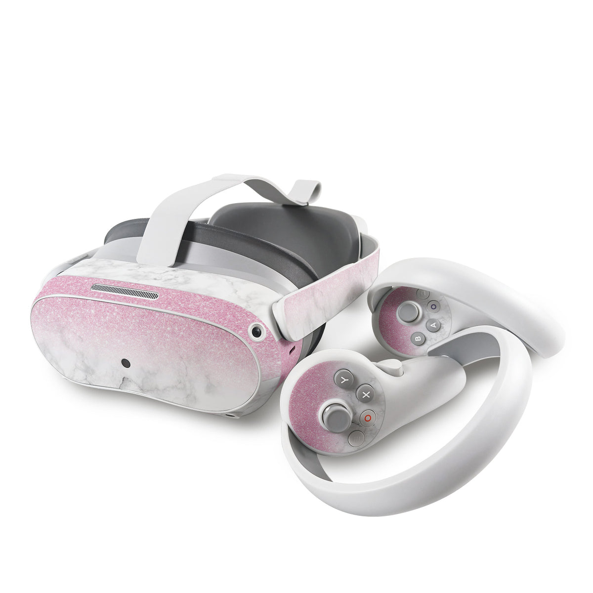 Marble Glitz Skin For Pico 4 Enterprise — MightySkins