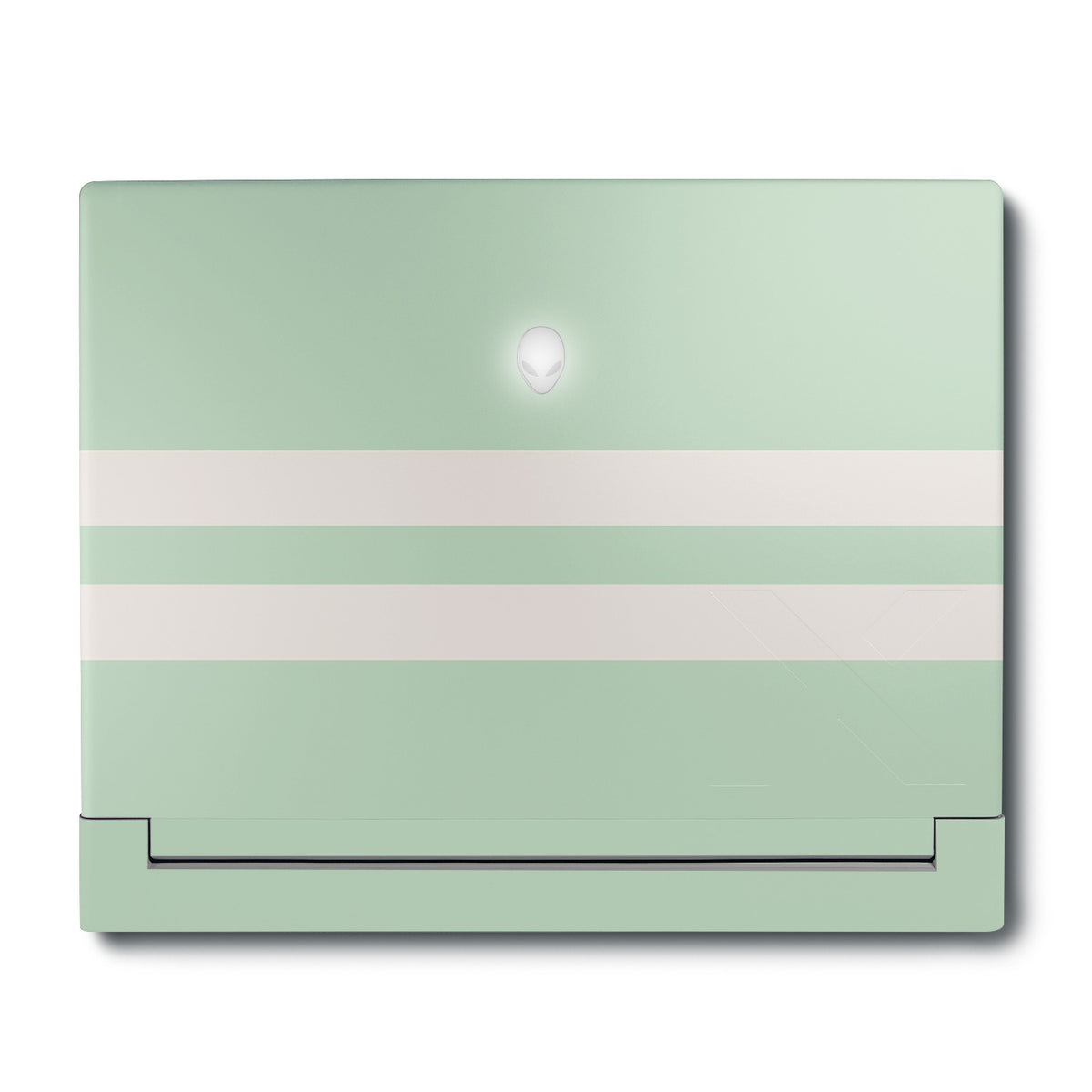 Mint Stripes Skin For Alienware X16 R1 (2023) — MightySkins