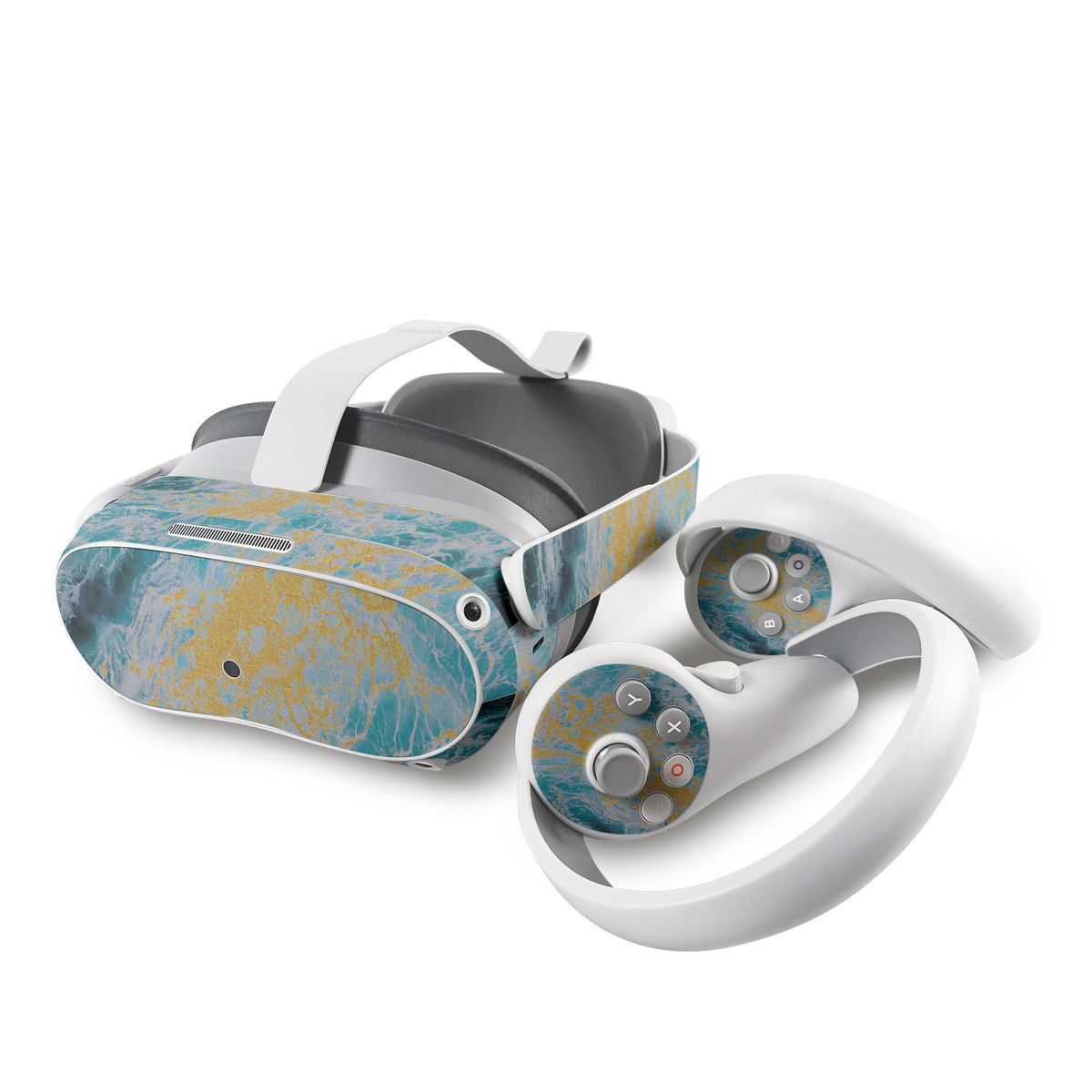 Ocean Marble Skin For Pico 4 Enterprise — MightySkins