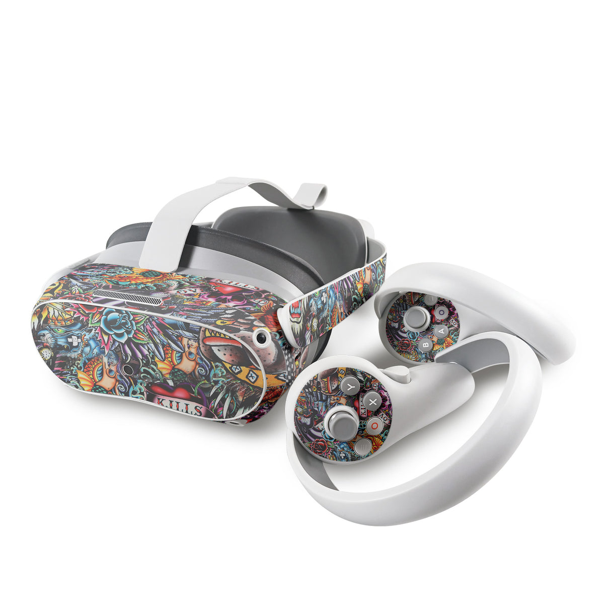 Old School Tattoo Skin For Pico 4 Enterprise — MightySkins