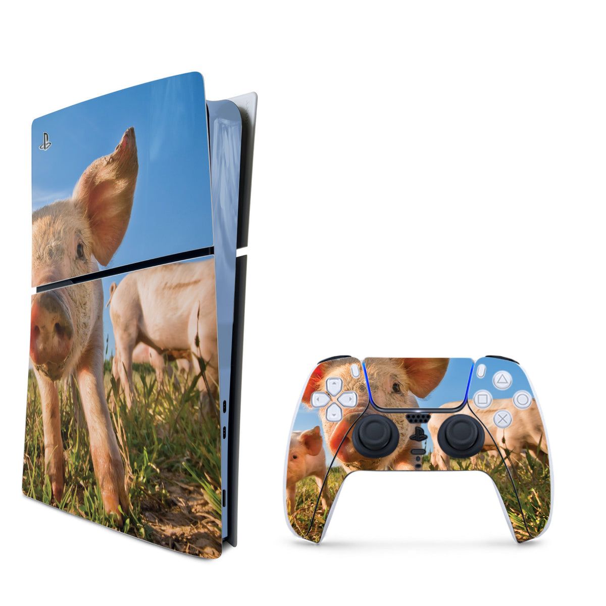 Pig Face Skin For Sony Playstation 5 Slim — MightySkins