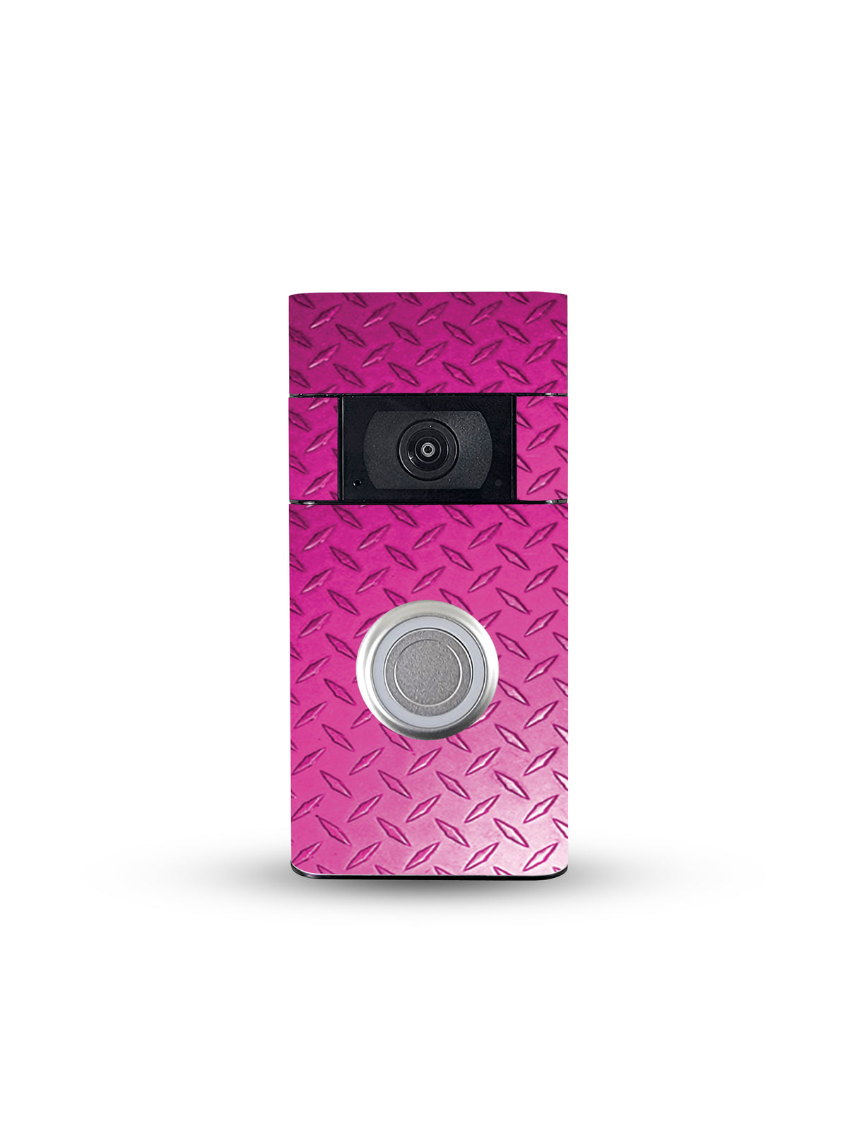 Pink Diamond Plate Skin For Ring Video Doorbell (2nd Generation ...