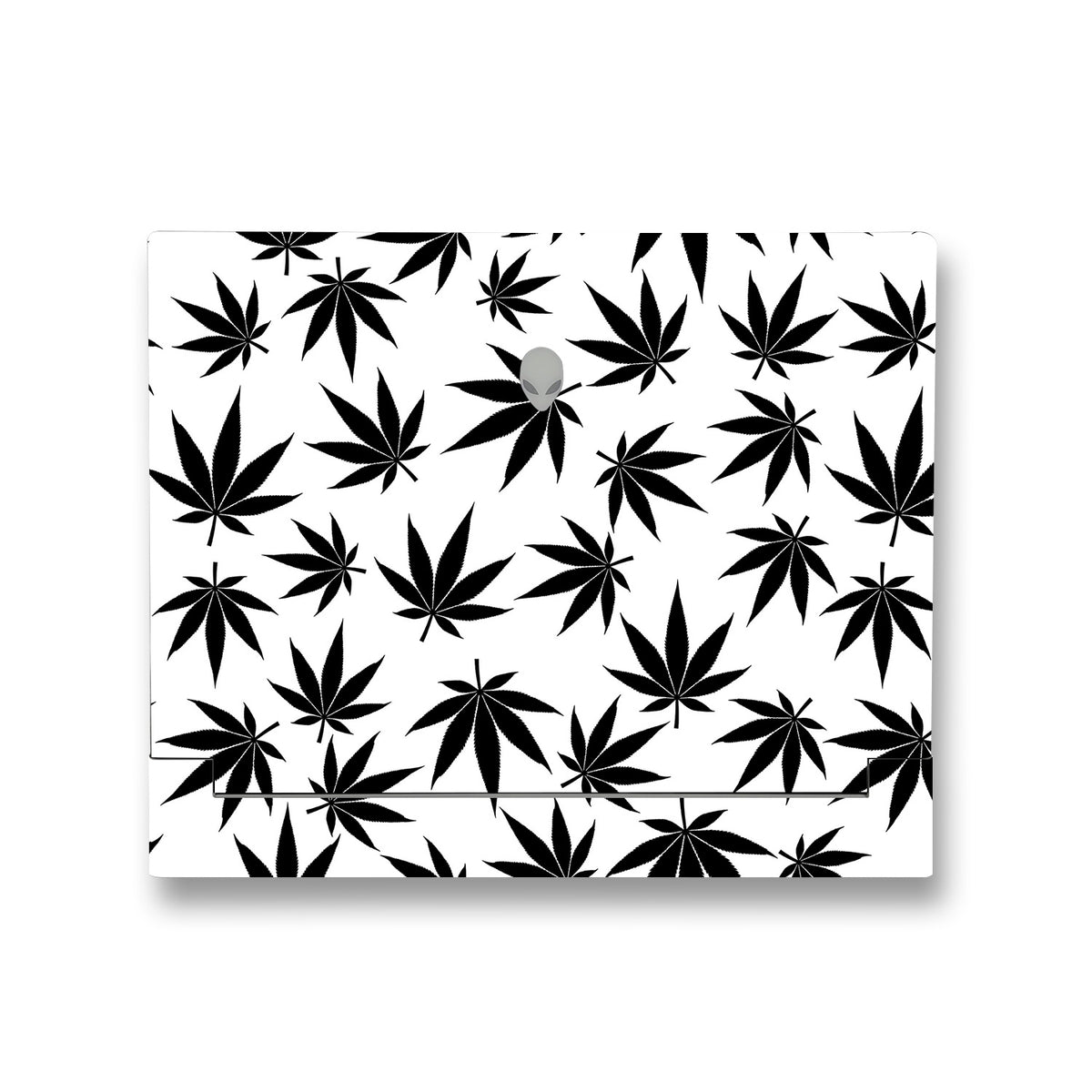 Pot Leaves Black Skin For Alienware X14 R2 (2023) — MightySkins