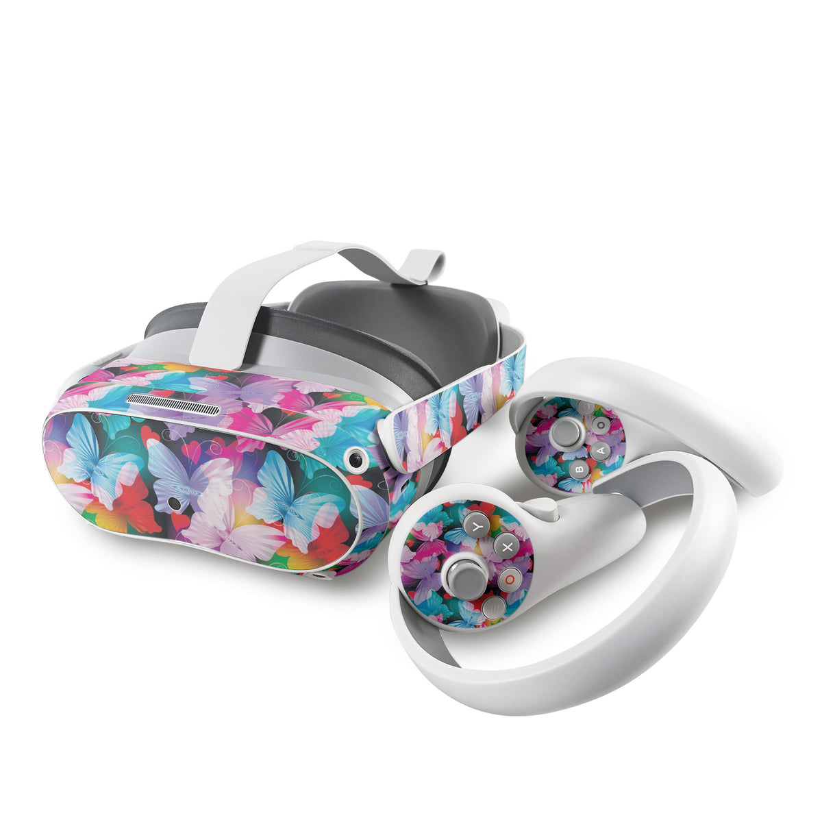 Prismatic Butterflies Skin For Pico 4 Enterprise — MightySkins