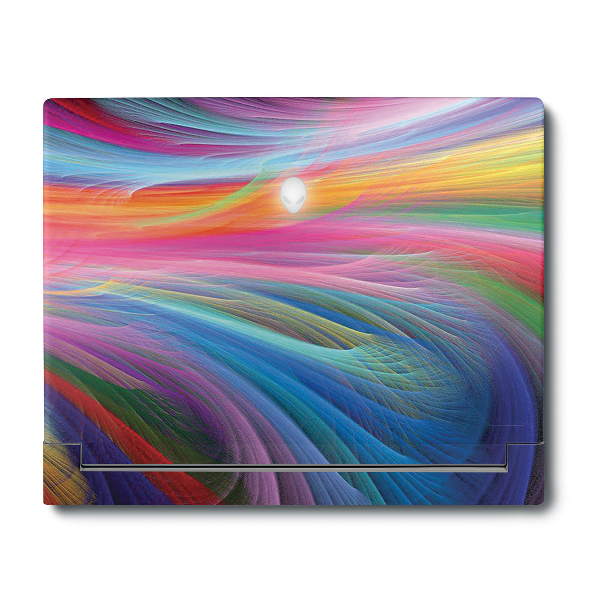 Rainbow Waves Skin For Alienware X16 R1 (2023) — MightySkins