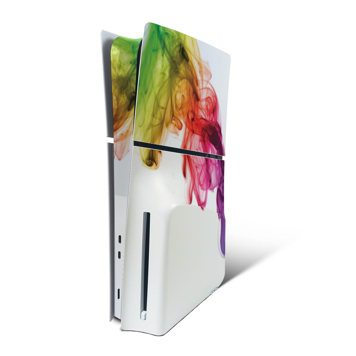 Rainbow Smoke Skin For Sony Playstation 5 Slim — MightySkins