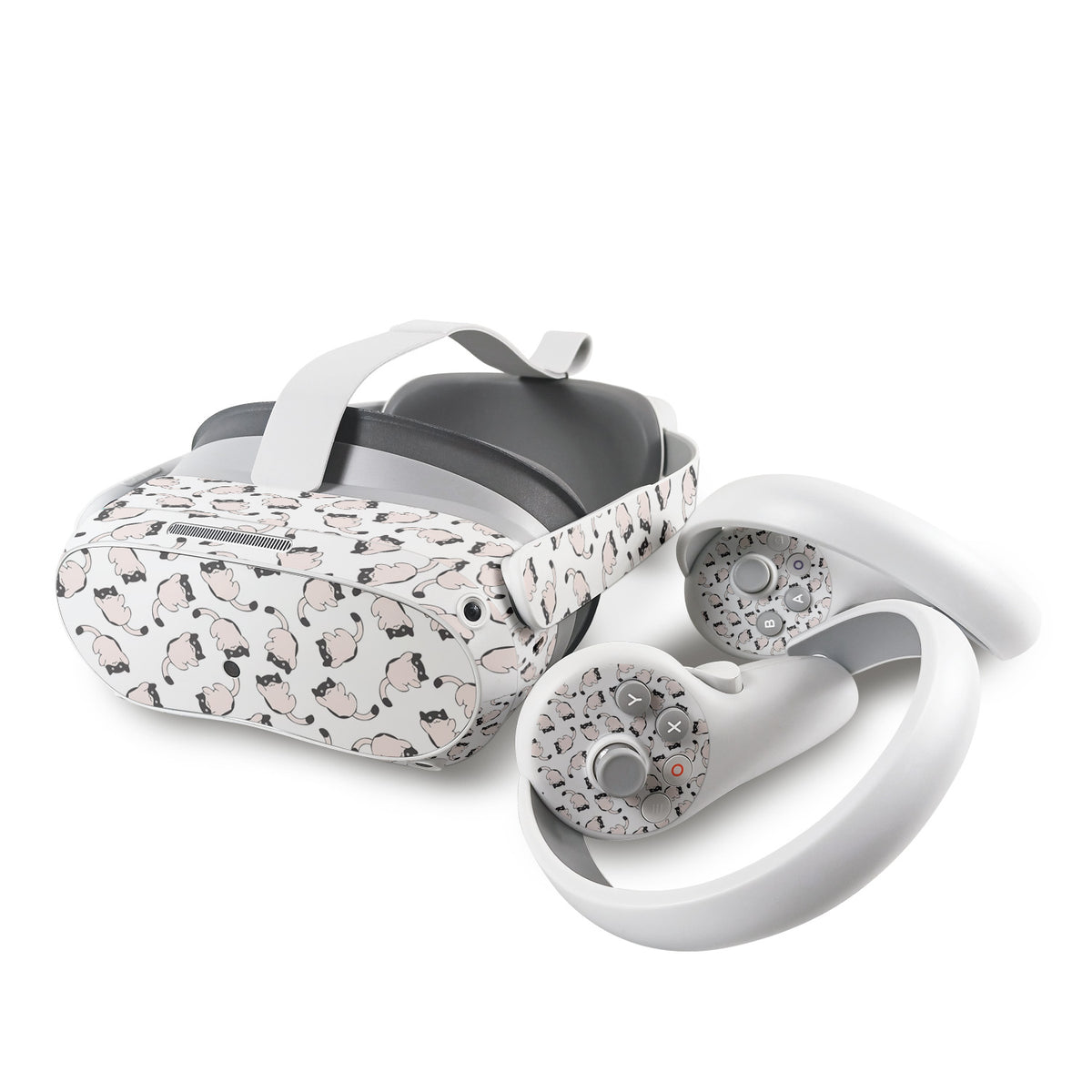 Raining Cats Skin For Pico 4 Enterprise — MightySkins