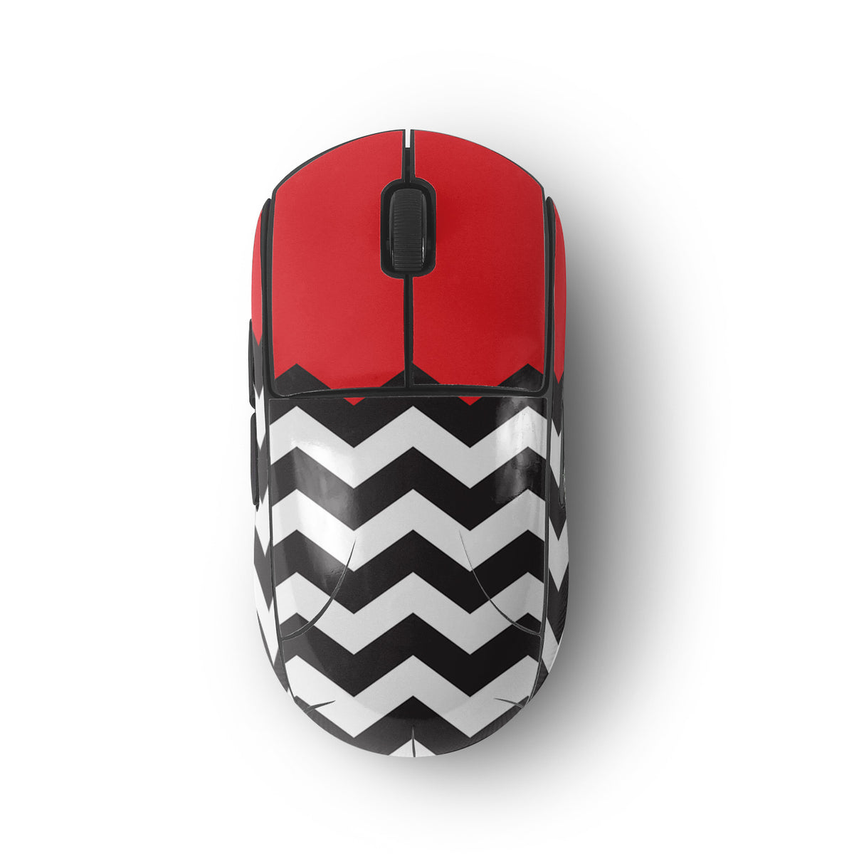 Red Chevron Skin For Logitech G Pro Wireless Gaming Mouse — MightySkins