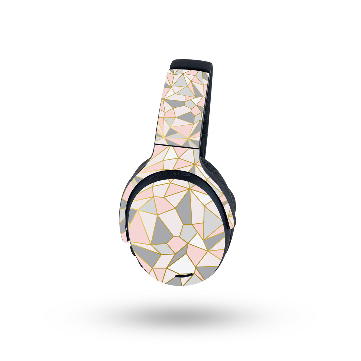 Rose Gold Polygon Skin For Skullcandy Crusher ANC 2 — MightySkins