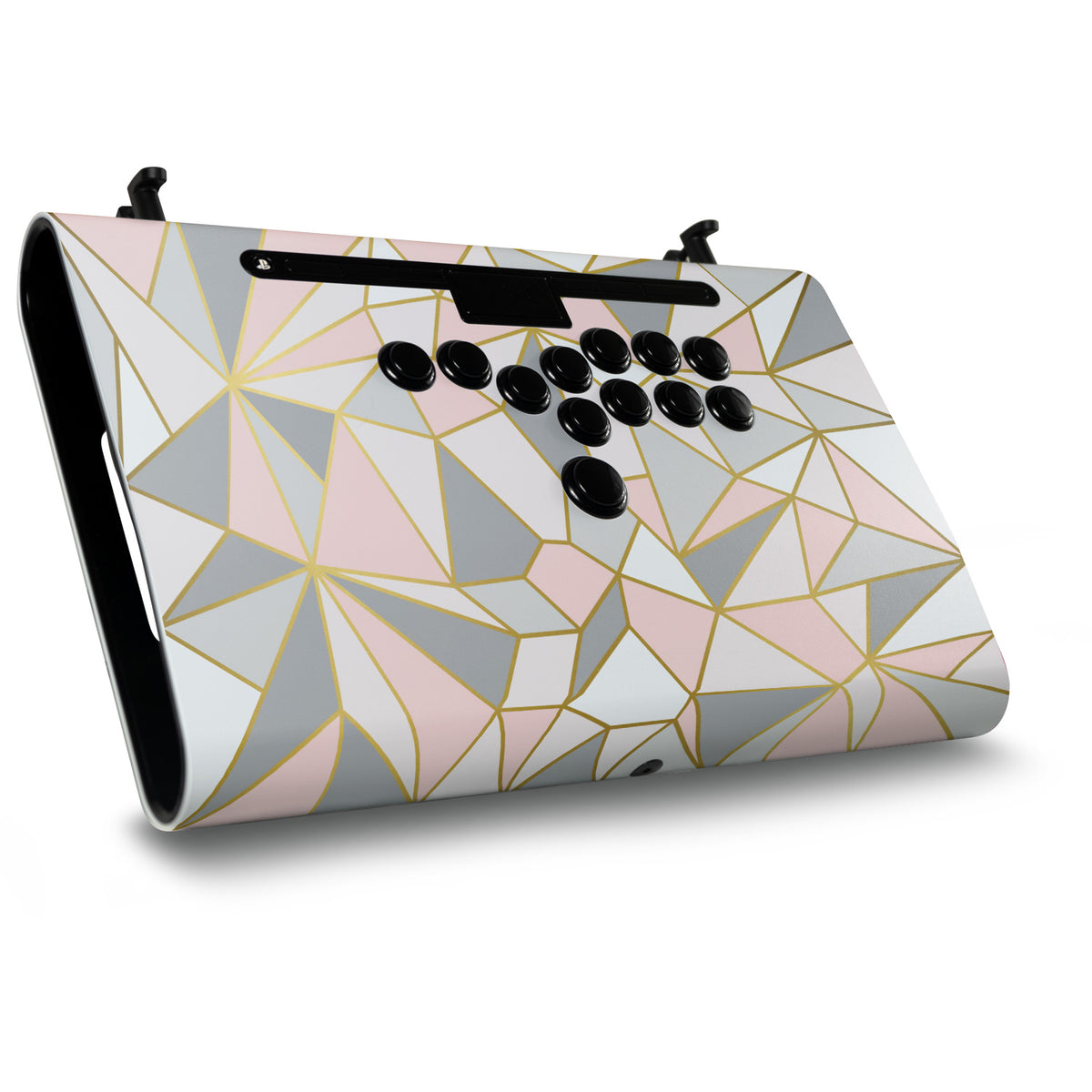 Rose Gold Polygon Skin For Victrix Pro FS-12 — MightySkins
