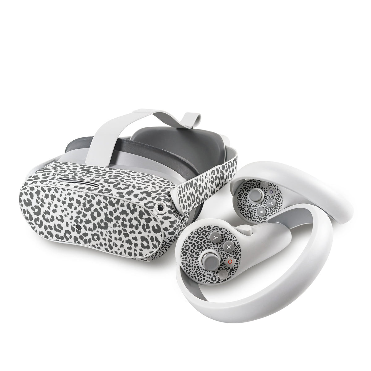 Snow Leopard Print Skin For Pico 4 Enterprise — MightySkins